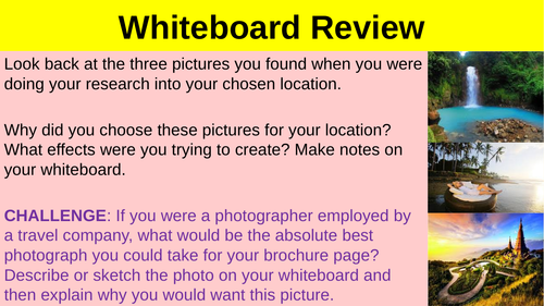 KS3 Travel Writing 9 lesson unit - Introducing writing skills for GCSE ...