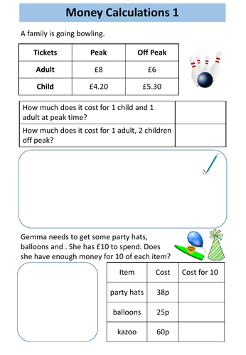 Money Year 4 | Teaching Resources