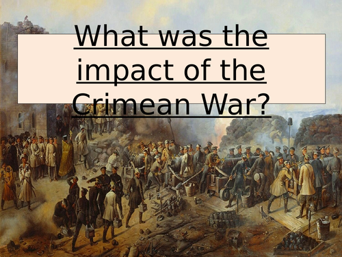 AQA A-Level Tsarist & Communist Russia Lesson 3 (Crimean War ...