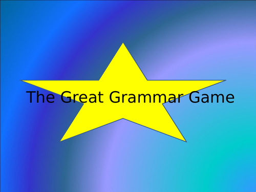 SPAG revision game | Teaching Resources