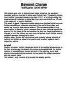 Bayonet Charge - GCSE Poetry revision notes (Power and Conflict ...