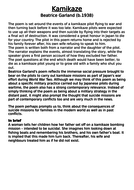 Kamikaze - GCSE Poetry revision notes (Power and Conflict anthology ...