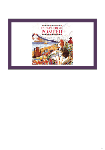 Shortened version of Escape from Pompeii for storytelling school ...