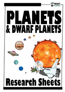 Planets and Dwarf Planets Research Sheets | Teaching Resources