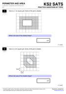 KS2 Maths (Perimeter + Area) | Teaching Resources