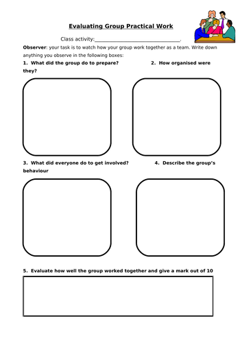 Group Work in Science | Teaching Resources