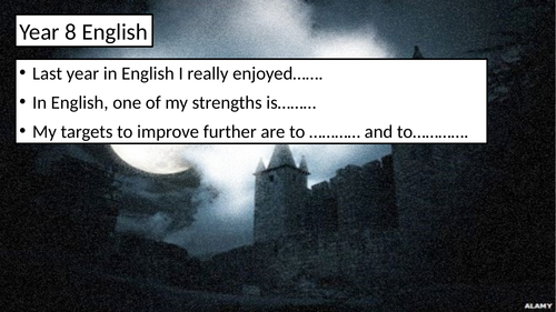 Gothic Fiction Extracts Lessons | Teaching Resources