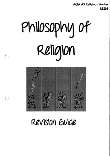 AQA Philosophy of Religion Revision Guide | Teaching Resources