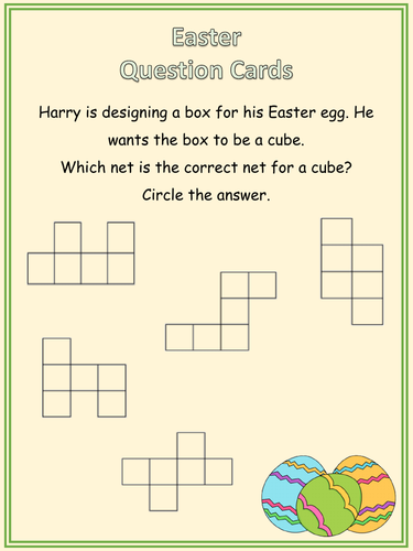 Easter Problem Solving Cards | Teaching Resources