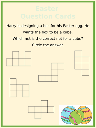 Easter Problem Solving Cards | Teaching Resources