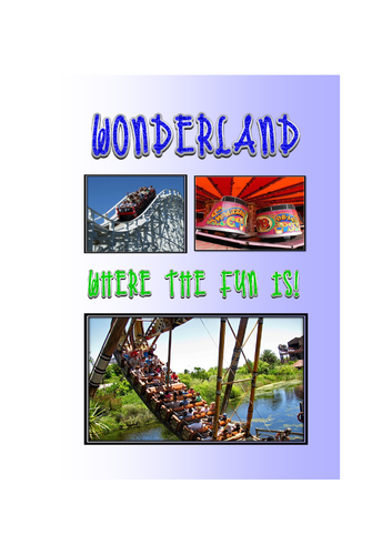 EOY Theme Park Project | Teaching Resources EOY Theme Park Project | Teaching Resources