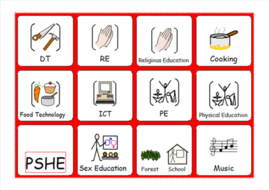Now and Next Board - Complete with Timetable Lesson Symbols - SEN ...