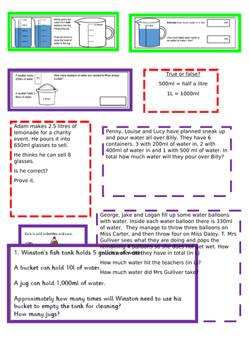 Year 6 Converting units of measure | Teaching Resources