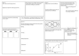 Revision mat: Activate 1- Chemistry Particles and their behaviour ...