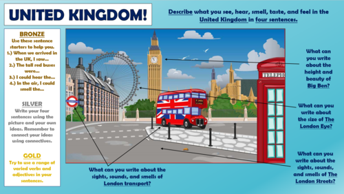 Around the World in 32 Sentences - Descriptive Writing Challenge ...