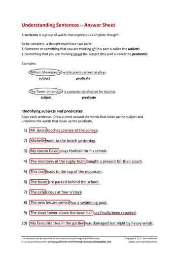 Full stops - lesson & worksheets | Teaching Resources