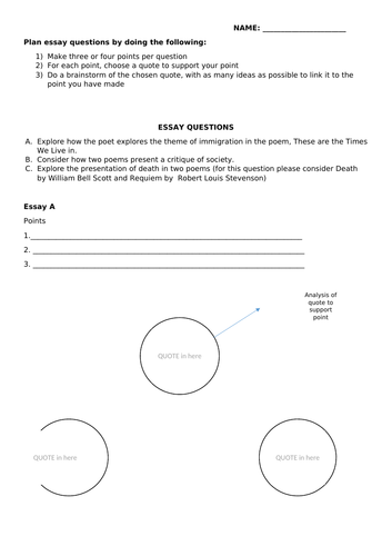 Poetry Cambridge AS - Songs of Ourselves Vol 2 | Teaching Resources