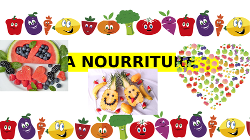 LA NOURRITURE | Teaching Resources