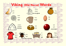 The Vikings - Viking Words Activity + Game | Teaching Resources