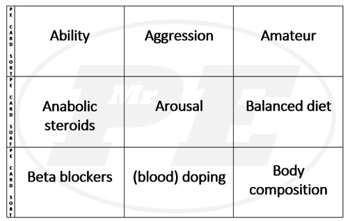 CARD SORT/BINGO Paper 2 Vocabulary | Teaching Resources