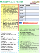 AQA 1-9 GCSE Chemistry (Science) Chemical Changes Revision Workbook ...