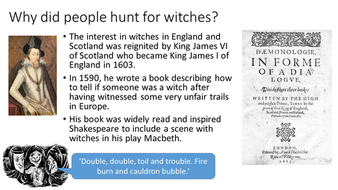 How fair were witch trials in the 17th Century? | Teaching Resources
