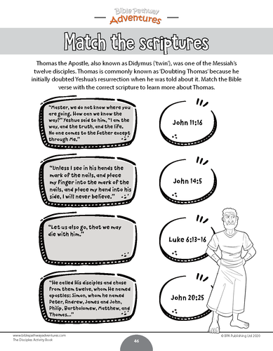 The Disciples Activity Book | Teaching Resources