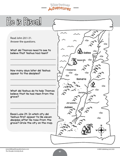 The Disciples Activity Book | Teaching Resources
