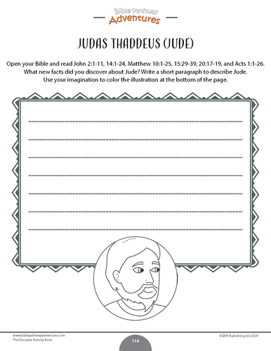 The Disciples Activity Book | Teaching Resources