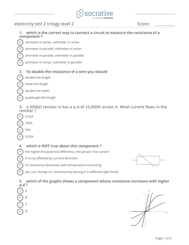 AQA physics GCSE 9 -1 exam practice M/C revision questions for paper 1 ...