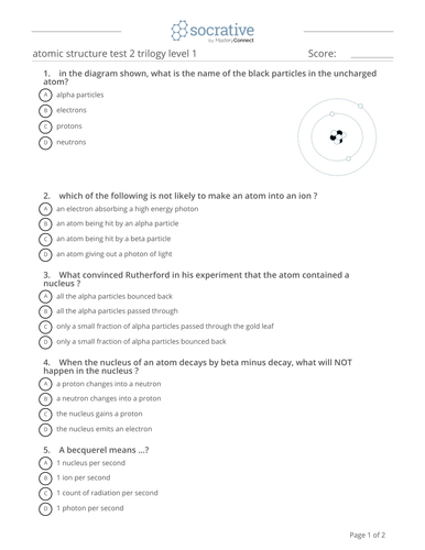 AQA physics GCSE 9 -1 exam practice M/C revision questions for paper 1 ...