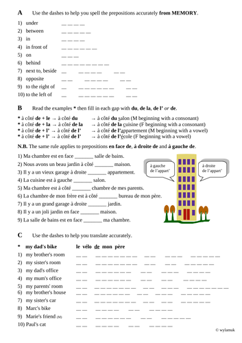 Studio 2, Rouge, Module 4, pp.70, 71 : Dans mon appart’ | Teaching ...