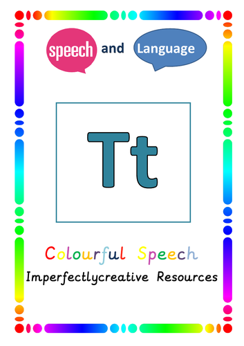 Sound/Phoneme 'T' resources - Initial, Medial and End Position ...
