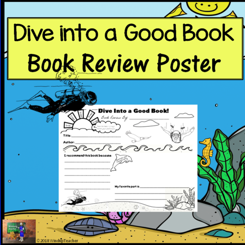 Book Review Poster BUNDLE *Print and Go!* | Teaching Resources