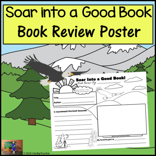Book Review Poster BUNDLE *Print and Go!* | Teaching Resources