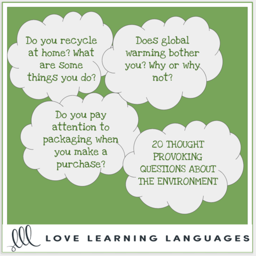 The environment - ESL conversation questions - No prep speaking ...