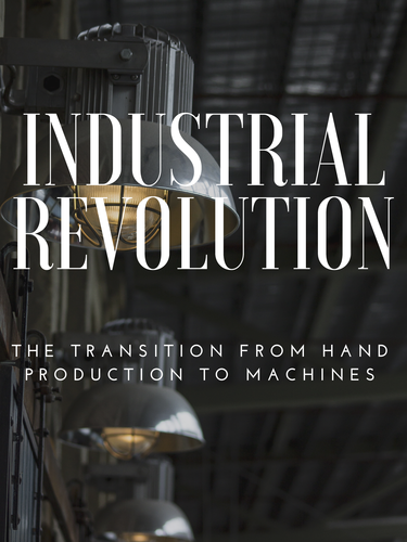 Industrial Revolution Poster | Teaching Resources