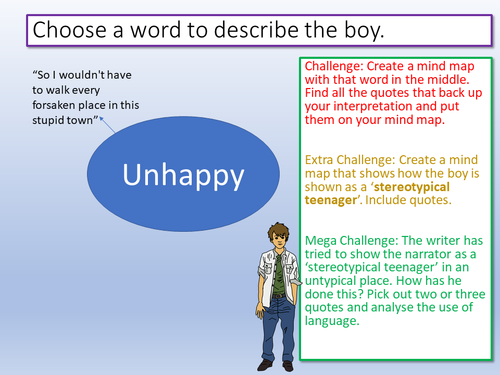 English Language Paper 1 - Q2 Resources | Teaching Resources