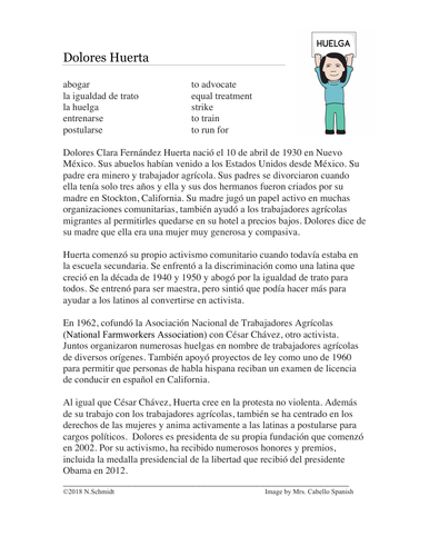 Dolores Huerta Biografía - Spanish Biography on the Life of An Activist ...