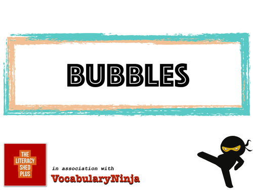 Bubbles Vocabulary Pack | Teaching Resources