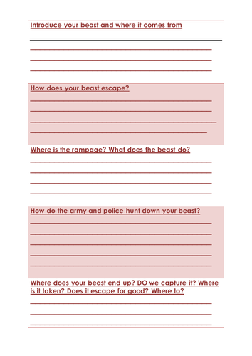 KING KONG - LESSON 12 - HOT TASK | Teaching Resources