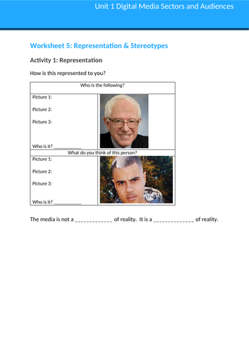 Unit 1 Learning Aim C Bundle: BTEC First in Creative Digital Media ...