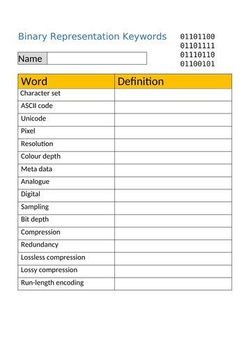 Computing Keywords Sheets (pupils find the definitions) | Teaching ... Computing Keywords Sheets (pupils find the definitions) | Teaching ...