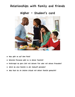 17 AQA German GCSE Speaking Photo Cards & Answers - Higher | Teaching ...