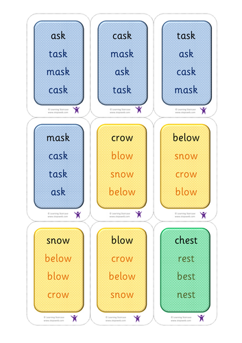 Rhyme Set - includes a huge range of picture card materials and game ...