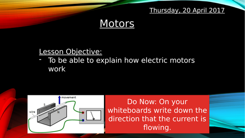 Motors | Teaching Resources