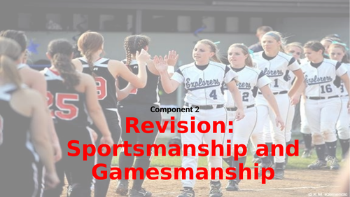 Edexcel (9-1) GCSE Revision: Sportsmanship and Gamesmanship | Teaching ...