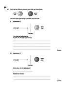 KS3 Reflection, absorption and transmission | Teaching Resources