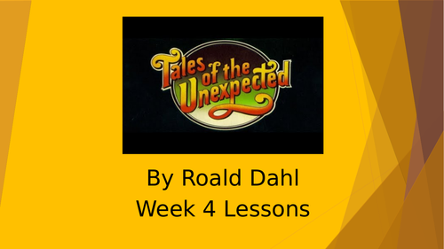 AQA Language Skills Revision using Roald Dahl's 'Tales of the ...