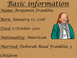 Scientists and Inventors - Benjamin Franklin PowerPoint and Worksheets ...